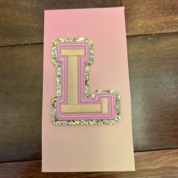 Stoney Clover Lane | Other | Stoney Clover Target Letter L Patch Pink ...